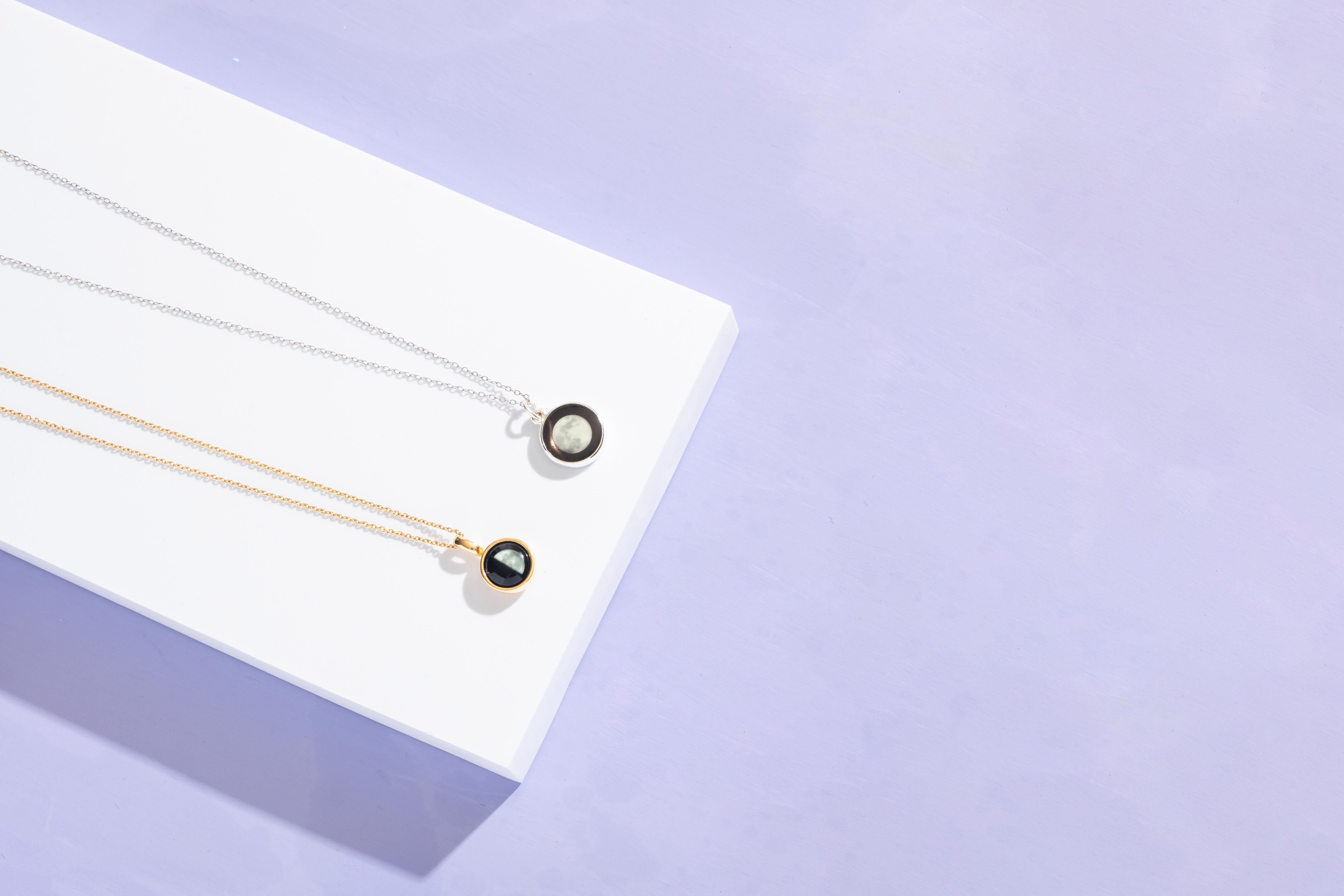 Personalized Women’s Moon Necklaces – Moonglow Jewelry